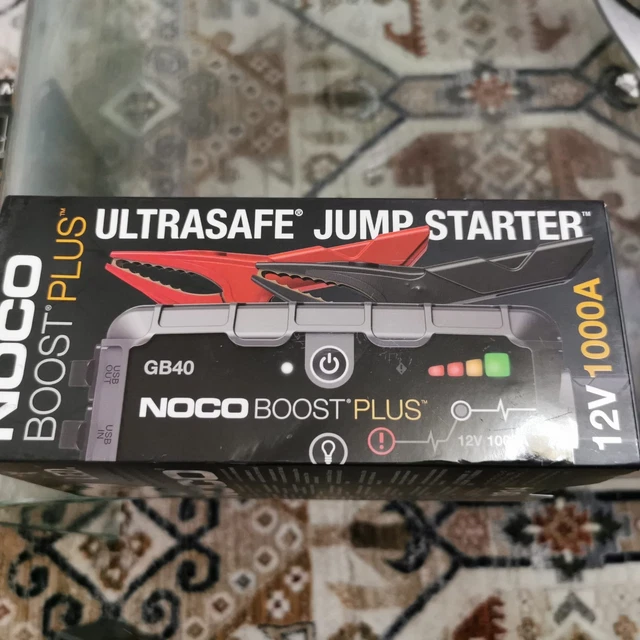 NOCO BOOST GB40: 1000A UltraSafe Jump Starter Power Pack – 12V Car ...