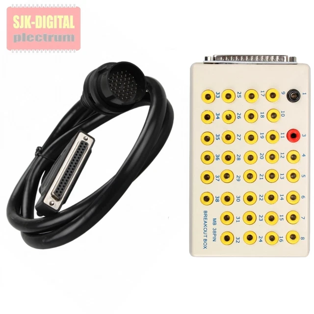 OBD OBD2 38PIN Breakout Box für Mercedes Benz Verkabelung 4mm ...