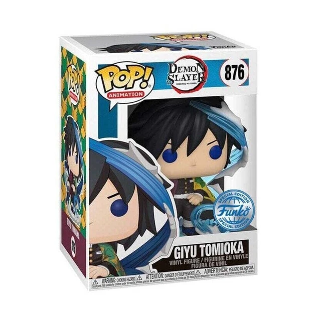 FUNKO POP DEMON Slayer 876 Giyu Tomioka Special Edition NEUF LIVRAISON ...