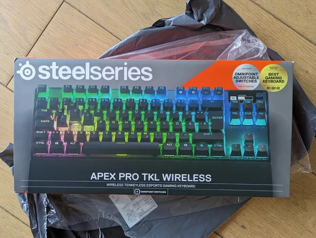 STEELSERIES APEX PRO TKL 2023 Wireless Mechanical Gaming Keyboard NEW ...