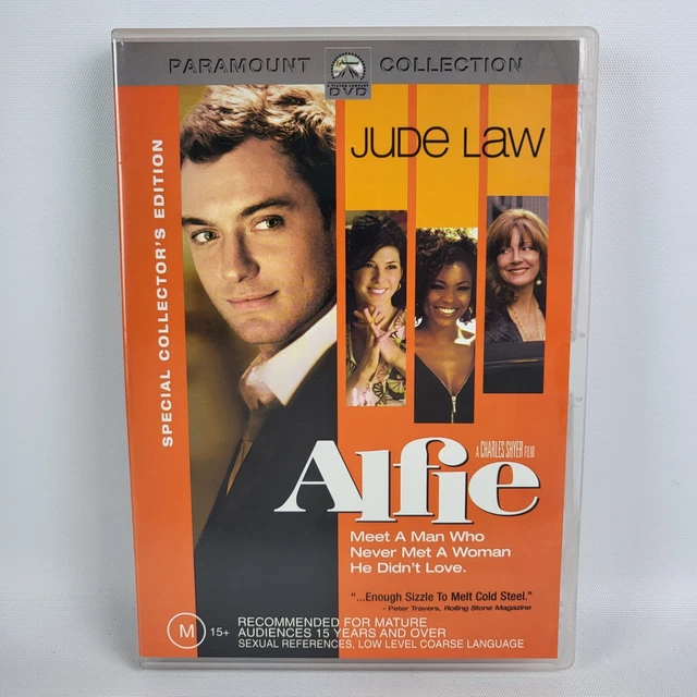 ALFIE DVD - Jude Law - Marisa Tomei $4.74 - PicClick AU
