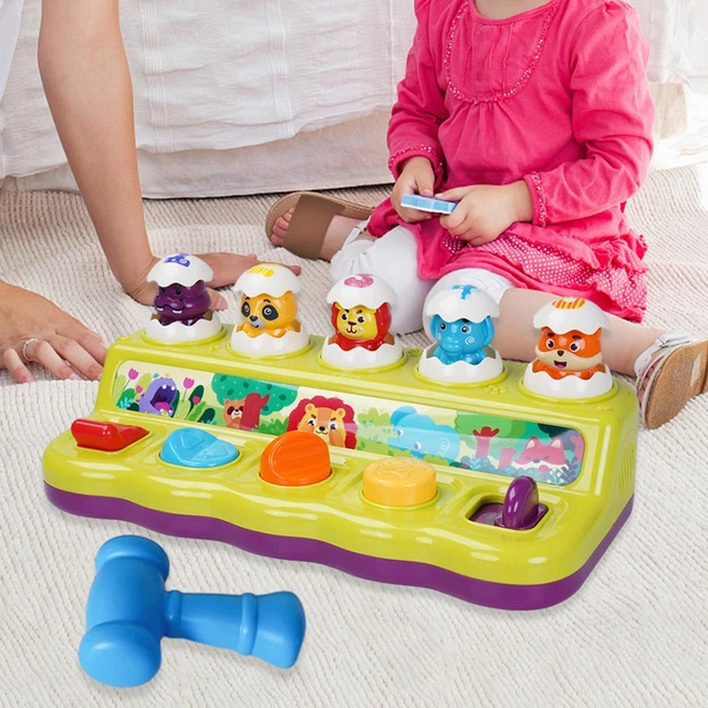 HIDE AND SEEK Hammering Game Developmental Education Reflexes Classic ...