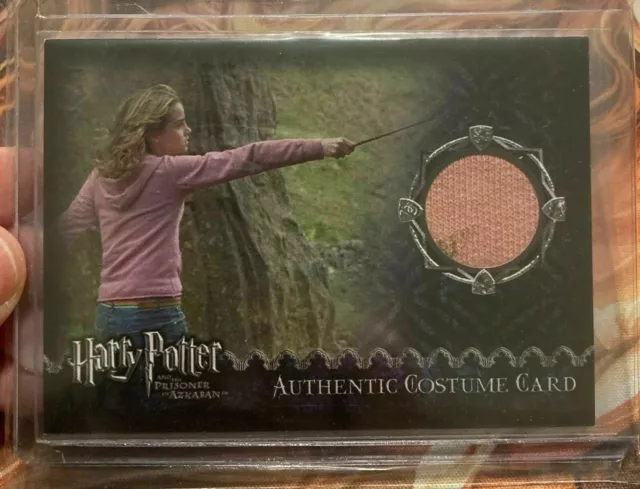 Emma Watson Hermione Granger Harry Potter Prisoner Azkaban Costume Card