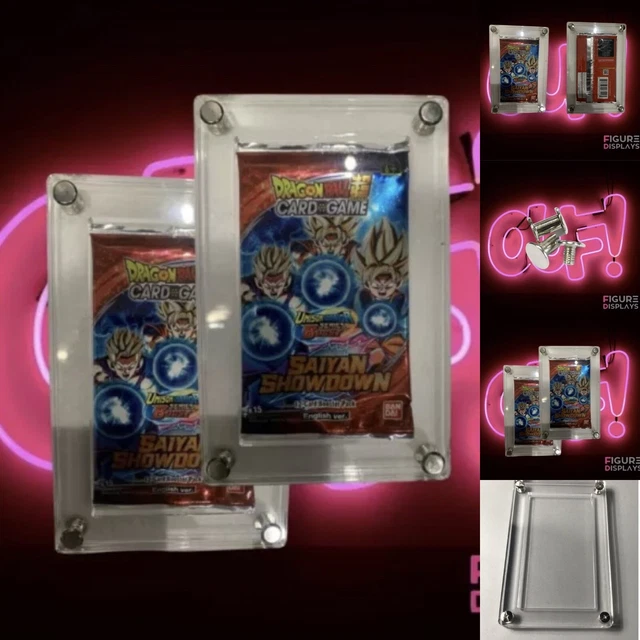 DRAGON BALL BOOSTER pack acrylic display case frame, EUR 19,55 ...
