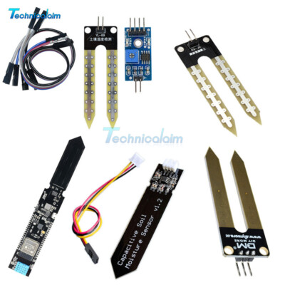 SOIL HYGROMETER DETECTION Module Moisture ESP32 DHT11 Sensor For Arduino CP2104 EUR 1,19 ...