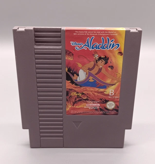 DISNEYS ALADDIN NINTENDO NES Modul Cartridge PAL B NOE EUR 16,38 ...