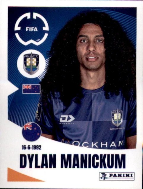 PANINI FIFA CLUB World Cup 2025 Sticker 147 - Dylan Manickum - Auckland ...