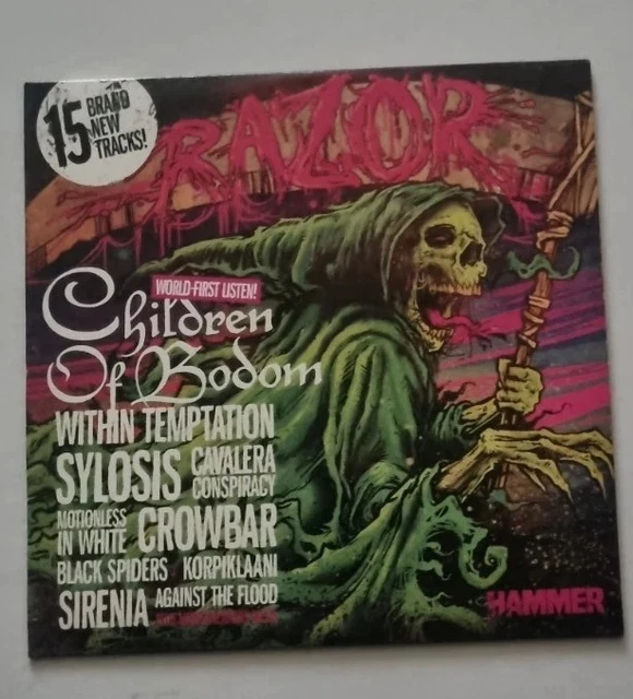 METAL HAMMER HEAVY Metal Razor Sampler CD With 15 Heavy Metal Tracks £2 ...