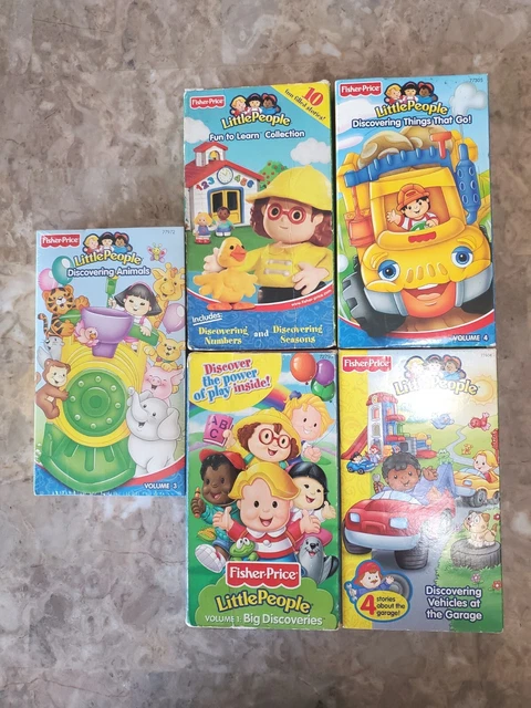 FISHER PRICE LITTLE People VHS Discovering Animals & More Video / Movie ...