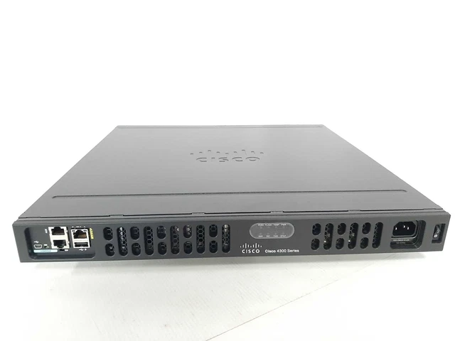 OPEN-BOX CISCO ISR4331/K9 Integrated Services Router w/ Rack mount Ears ...