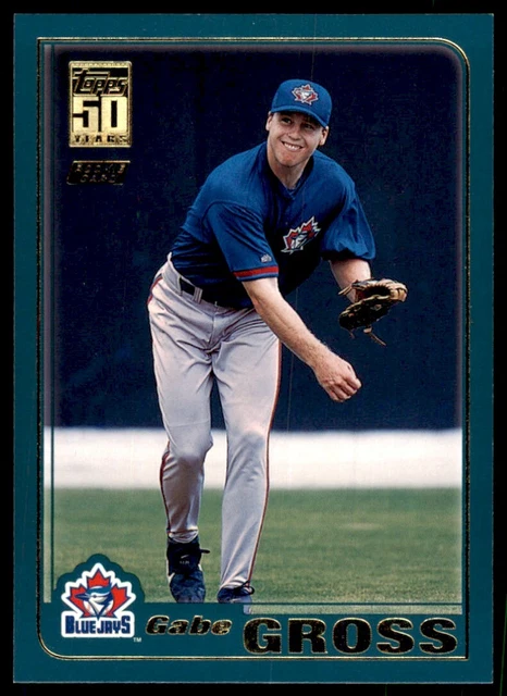 2001 TOPPS ROOKIES Échangées Gabe Brut Toronto Blue Jays #T262 EUR 1,94 ...