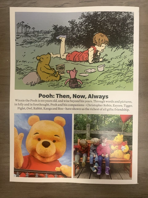 LIFE MAGAZINE WINNIE the Pooh 100 Years Illustrated Special Issue March ...