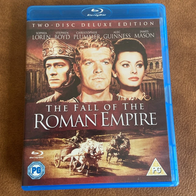 THE FALL OF The Roman Empire (Blu-ray/DVD, Two Disc Deluxe Edition) £11 ...