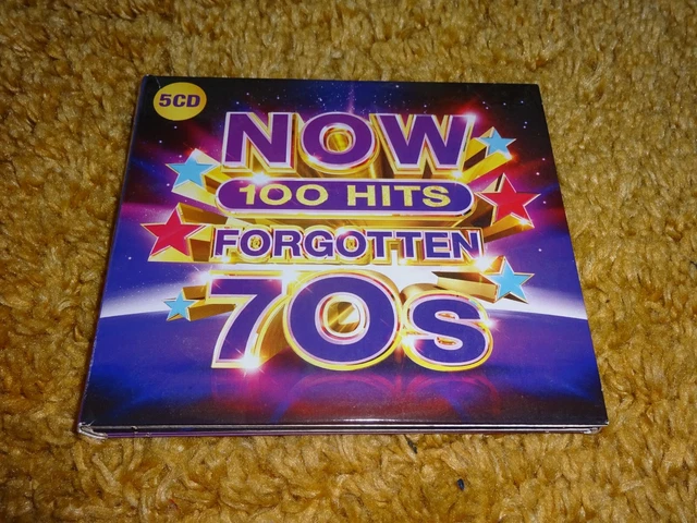 CD ALBUM - NOW 100 HITS FORGOTTEN 70s - VARIOUS ARTISTS (5 CDS) £15.02 ...