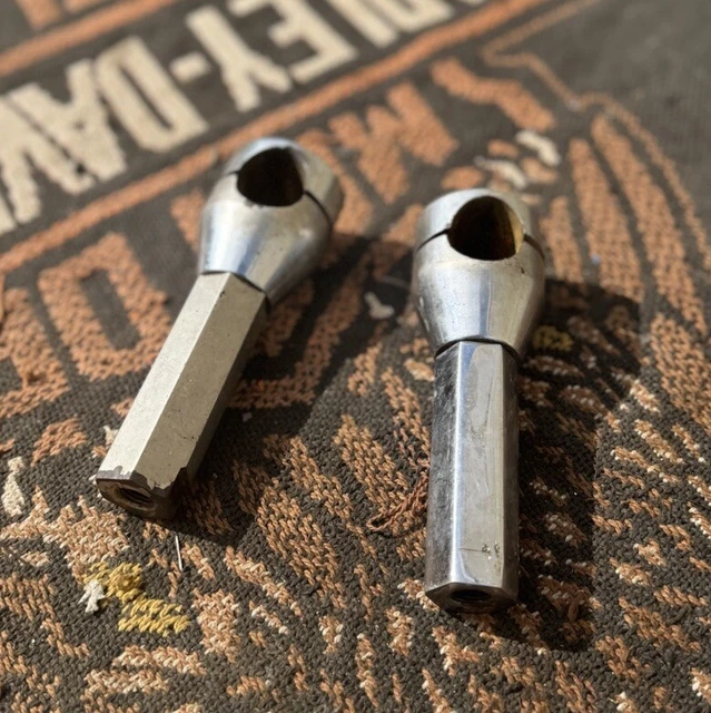 HARLEY-DAVIDSON CHOPPER RISERS Hex Glide Panhead Knucklehead Bobber ...