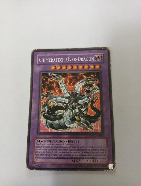 OCCASION CARTE YU Gi Oh CHIMERATECH OVER-DRAGON RYMP-FR061 1ère édition ...