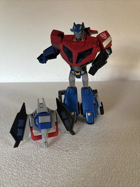 TRANSFORMERS ANIMATED VOYAGER Class Optimus Prime Compelte Hasbro EUR ...