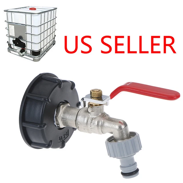 IBC TOTE ADAPTER IBC tote adapter IBC tank faucet adapter Garden drain ...