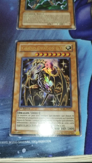 CARTE YU-GI-OH! GRAND Dragon d'Or SDRL-FR001 1ère édition Ultra Rare card EUR 5,50 - PicClick FR