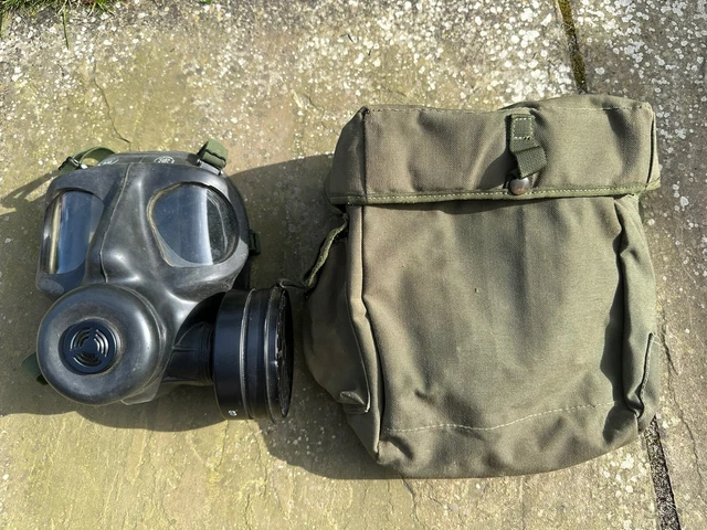 BRITISH ARMY S6 Respirator Gas Mask NBC - Army All Services SAS - 1980 ...