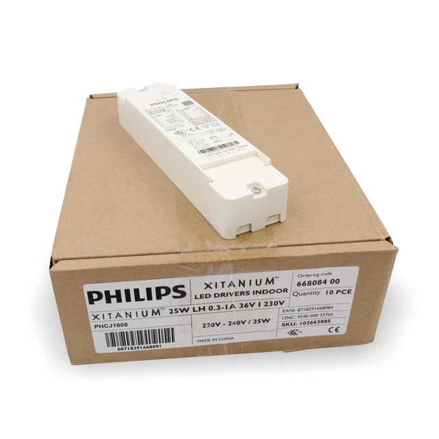 10 X PHILIPS LED-Driver Xitanium/Fortimo 25W LH 0.3-1A 36V I 230V | 1 ...