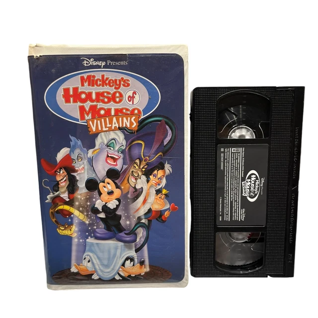 MICKEY’S HOUSE OF Mouse Villains VHS Walt Disney Y2K Halloween £8.32 ...