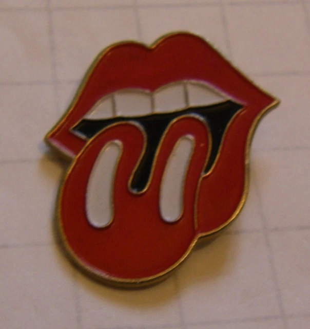 PIN'S MUSIQUE ROLLING STONES LIPS AND TONGUE MICK JAGGER EUR 8,00 ...