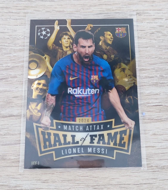 TOPPS MATCH ATTAX 2024/25 Messi Hall of Fame EUR 24,00 - PicClick FR