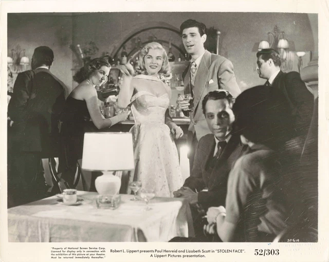 ORIGINAL VINTAGE CINEMA Still Photo Movie Stolen Face Lizabeth Scott ...