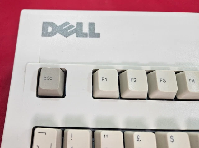 VINTAGE DELL AT102W Bigfoot Mechanical Keyboard PS/2 - GYUM90SK £69.99 ...