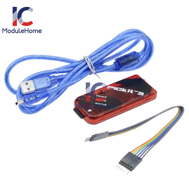 PICKIT3 MICROCHIP ORIGINAL MPLAB PICkit 3 PIC In-Circuit Debugger ...