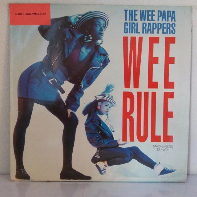 WEE PAPA GIRL Rappers Wee Rule 12" vinyl UK Jive 1988 in pic sleeve ...