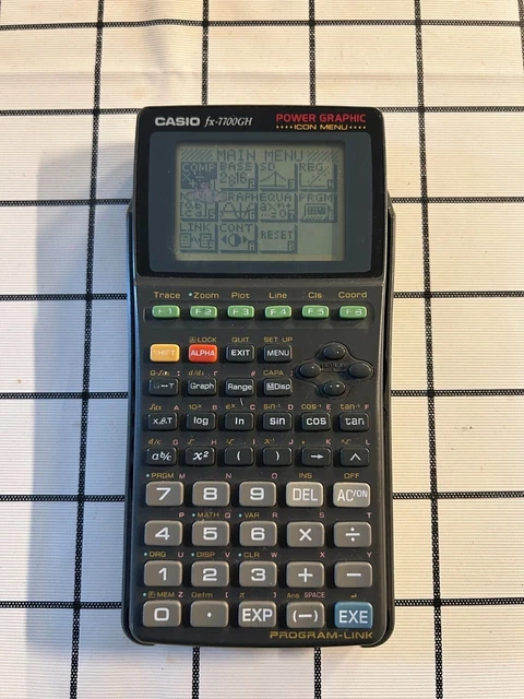 CASIO FX-7700GH, POWER Graphic Graphing Engineering Scientific ...
