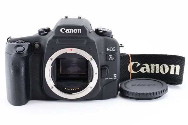 CANON EOS 7S ELAN 7NE 35mm SLR AF Film Camera Body [ MINT] w/ Strap ...