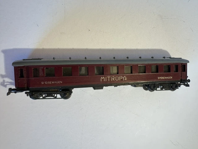 PIKO H0 MITROPA Speisewagen Bakelit 4-achsig Modelleisenbahn DDR K2004 ...