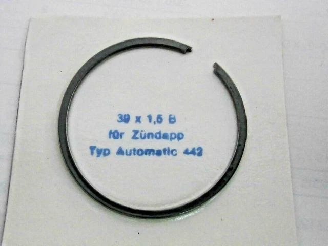 SEGMENT 39X1, 5B Zündapp ZD25 Ts - 1A Qualité Italie - Piston Anneau ...