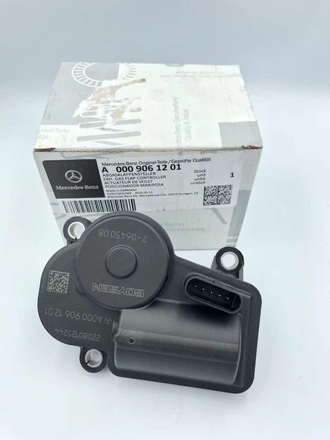 MERCEDES-BENZ CLA C117 Exhaust Gas Flap Controller Genuine A0009061201 ...