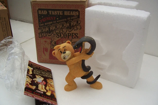 VERY RARE BAD Taste Bears - Ophiuchus- Horror Scopes £20.00 - PicClick UK