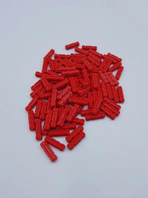 LEGO TECHNIC LOT 100 X Axle Notched Red Ref 32062 / 4142865 *New* £5.14 ...