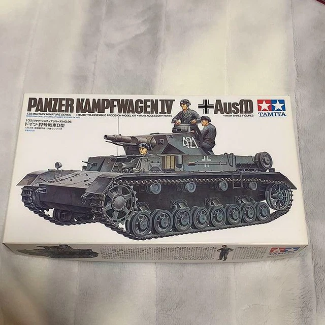 TAMIYA PANZERKAMPFWAGEN IV Ausf.D Military Series 1/35 Model Kit #15623 ...