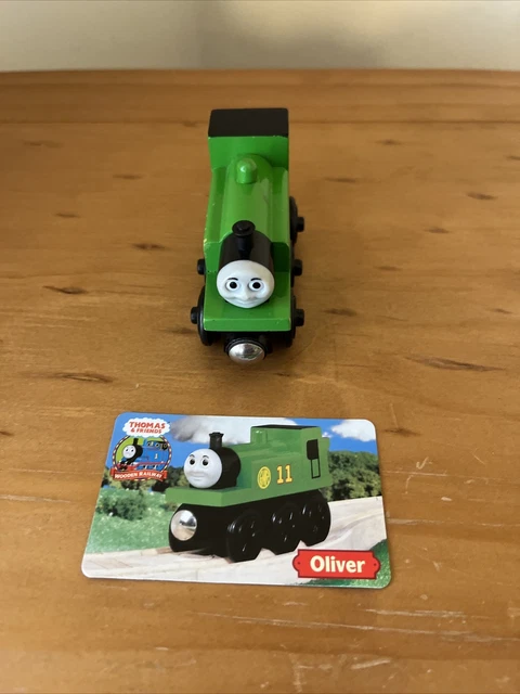 OLIVER THOMAS AND Friends Wooden Railway And Collectors Card $15.00 ...