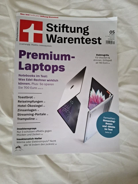 STIFTUNG WARENTEST 5/2025 Mai 25 EUR 2,59 - PicClick DE