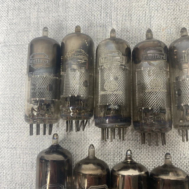EF80 MULLARD VINTAGE Pentode Valves Untested Qty 10 (lot1) £14.99 ...
