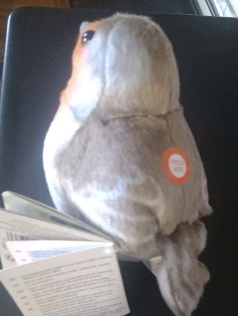WILD REPUBLIC RSPB European Robin With Real Song Full Working Order £8. ...