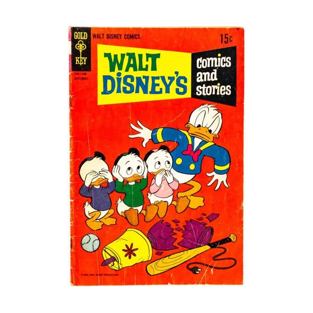 GOLD KEY COMICS Novels & Comics Walt Disney's Comics and Stories #348 ...