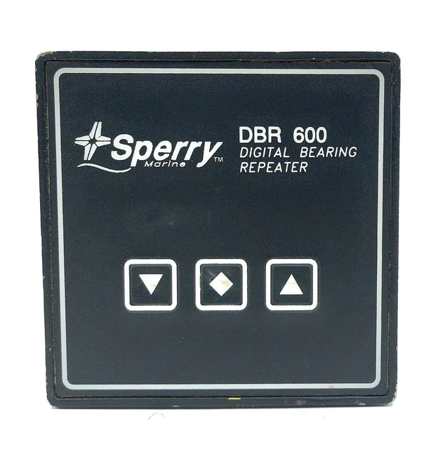 SPERRY MARINE DBR 600 Digital Bearing Repeater Control Panel P/N 03956 ...