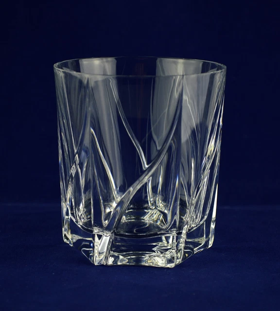 THOMAS WEBB CRYSTAL “CORDELIA” Whiskey Glass / Tumbler – 9.9cms (3-7/8 ...