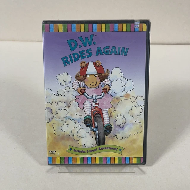 ARTHUR D.W. RIDES Again DVD DW Rides Again PBS Kids - NTSC 1 - 2005 ...