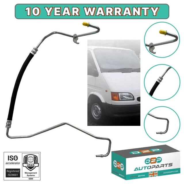 FOR 00-06 FORD Transit Mk6 2.4 Rwd High Pressure Power Steering Hose ...