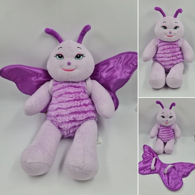BUILD A BEAR Limited Edition The Enchanted Garden Bug Purple Bug ...